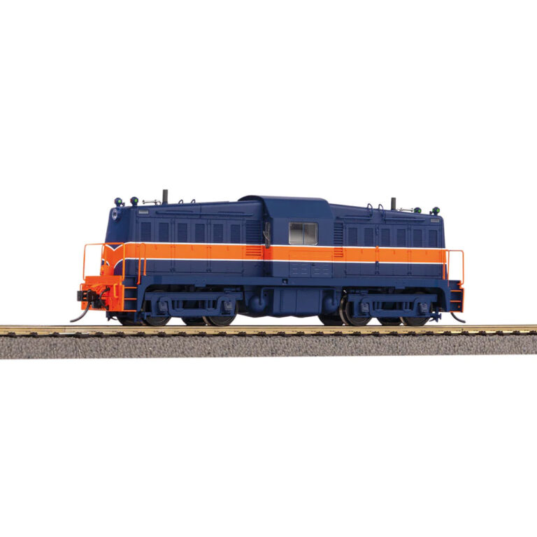 Piko HO Whitcomb 65 Ton Industrial Switcher "Blue & Orange" w/ DCC ...