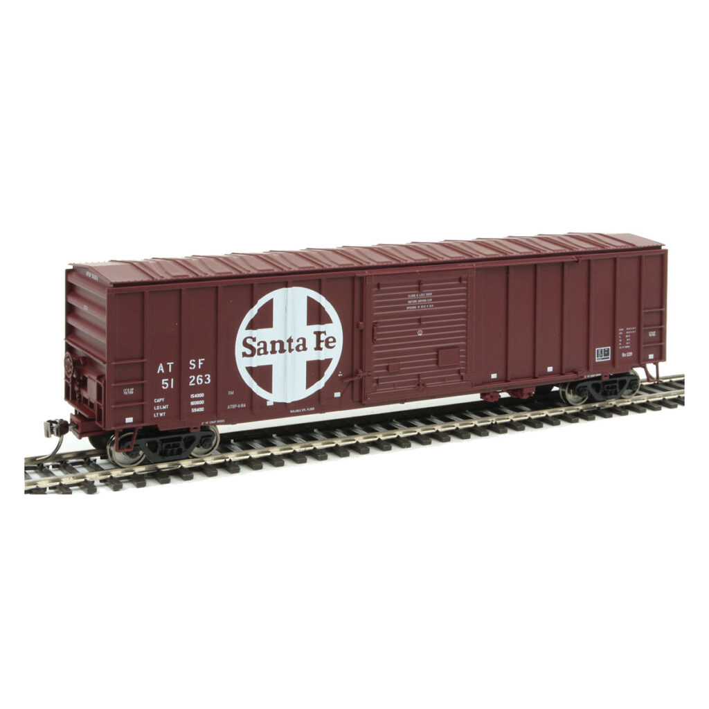 Walthers Mainline HO 50' ACF Box Car Santa Fe - Spring Creek Model Trains