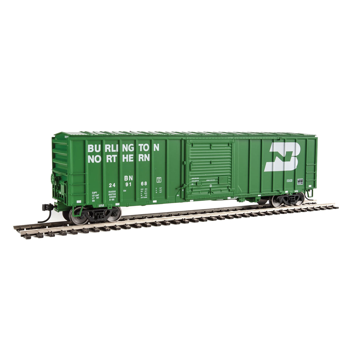 Walthers Mainline HO 50' ACF Box Car Burlington Northern - Spring Creek ...
