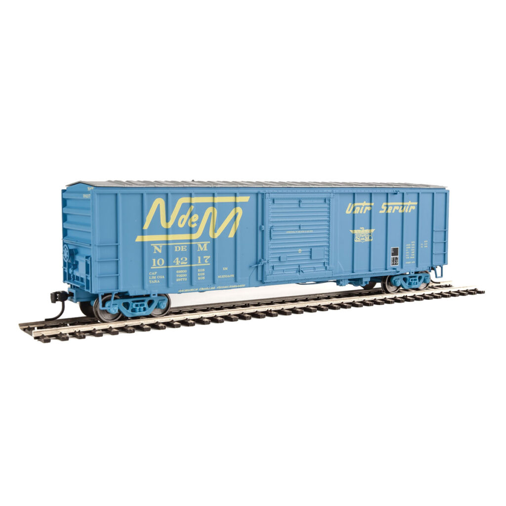 Walthers Mainline HO 50' ACF Box Car Ferrocarriles Nacionales de Mexico ...