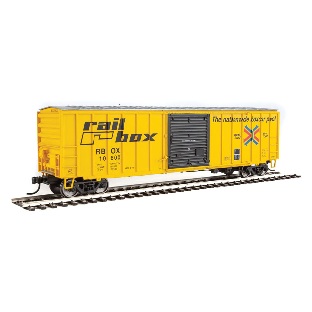 Walthers Mainline HO 50' ACF Box Car Railbox "RBOX" - Spring Creek ...
