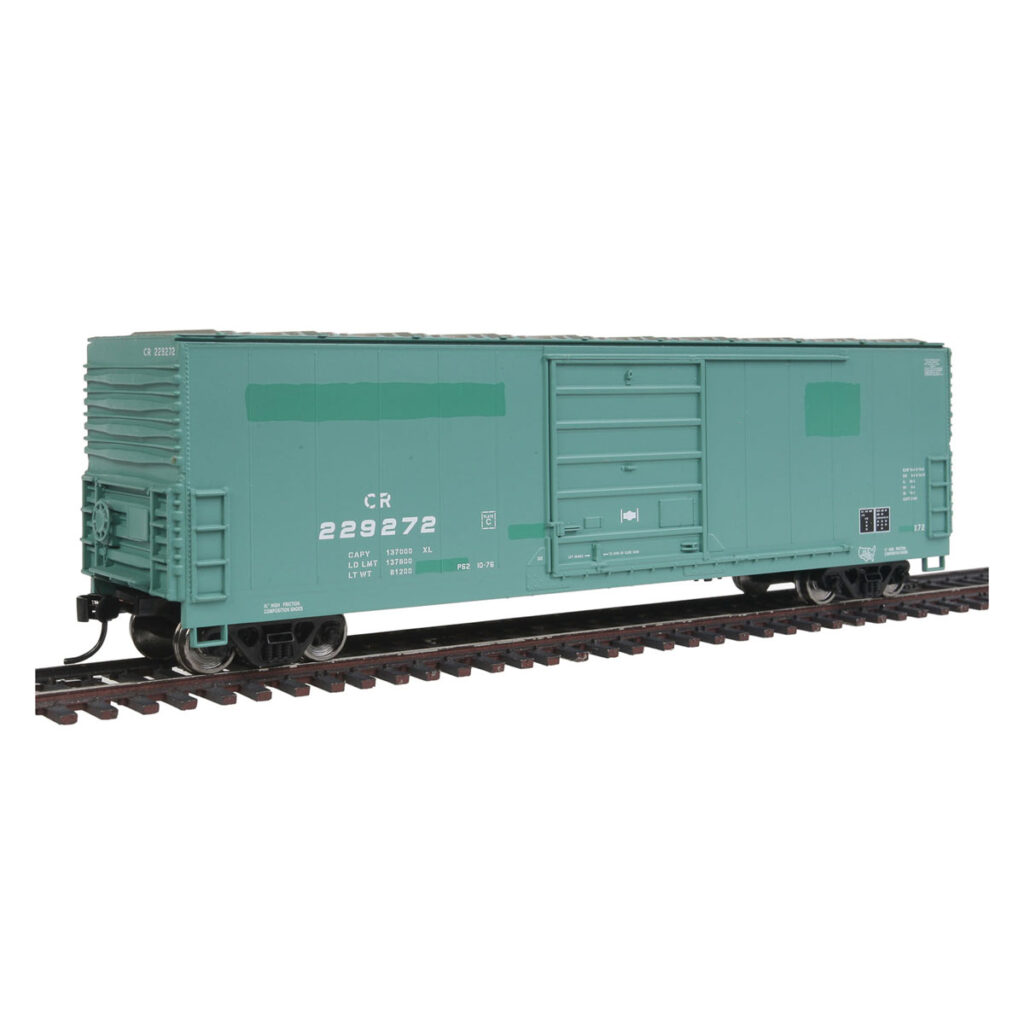 Walthers Mainline HO 50' Evans Smooth Side Box Car Conrail "ex Penn ...