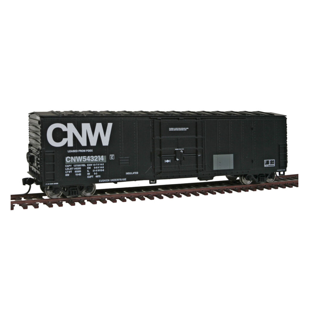 Walthers Mainline HO 50' FGE Insulated Box Car Chicago Northwestern ...