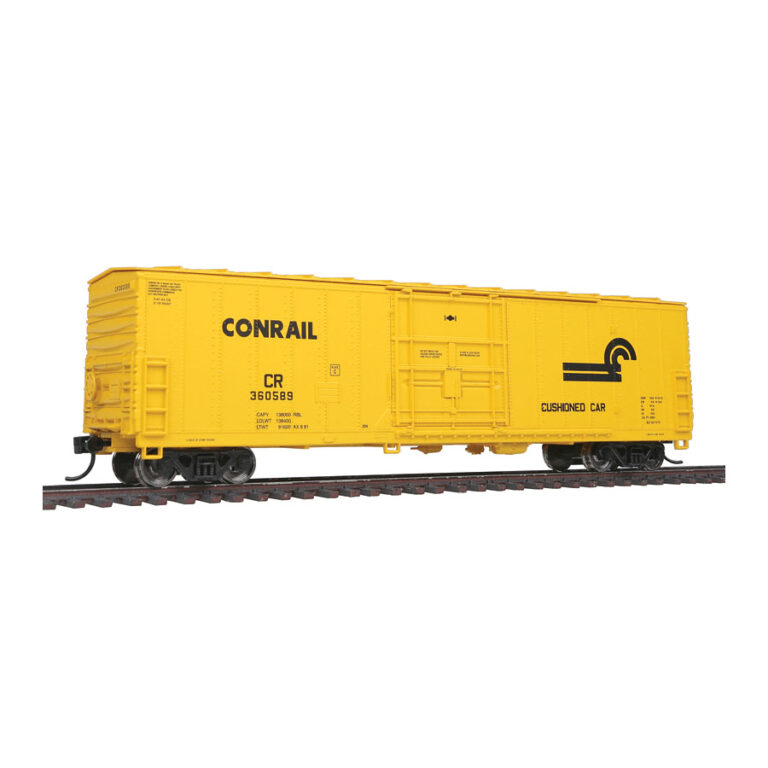 Walthers Mainline HO 50' FGE Insulated Box Car Conrail "Yellow ...