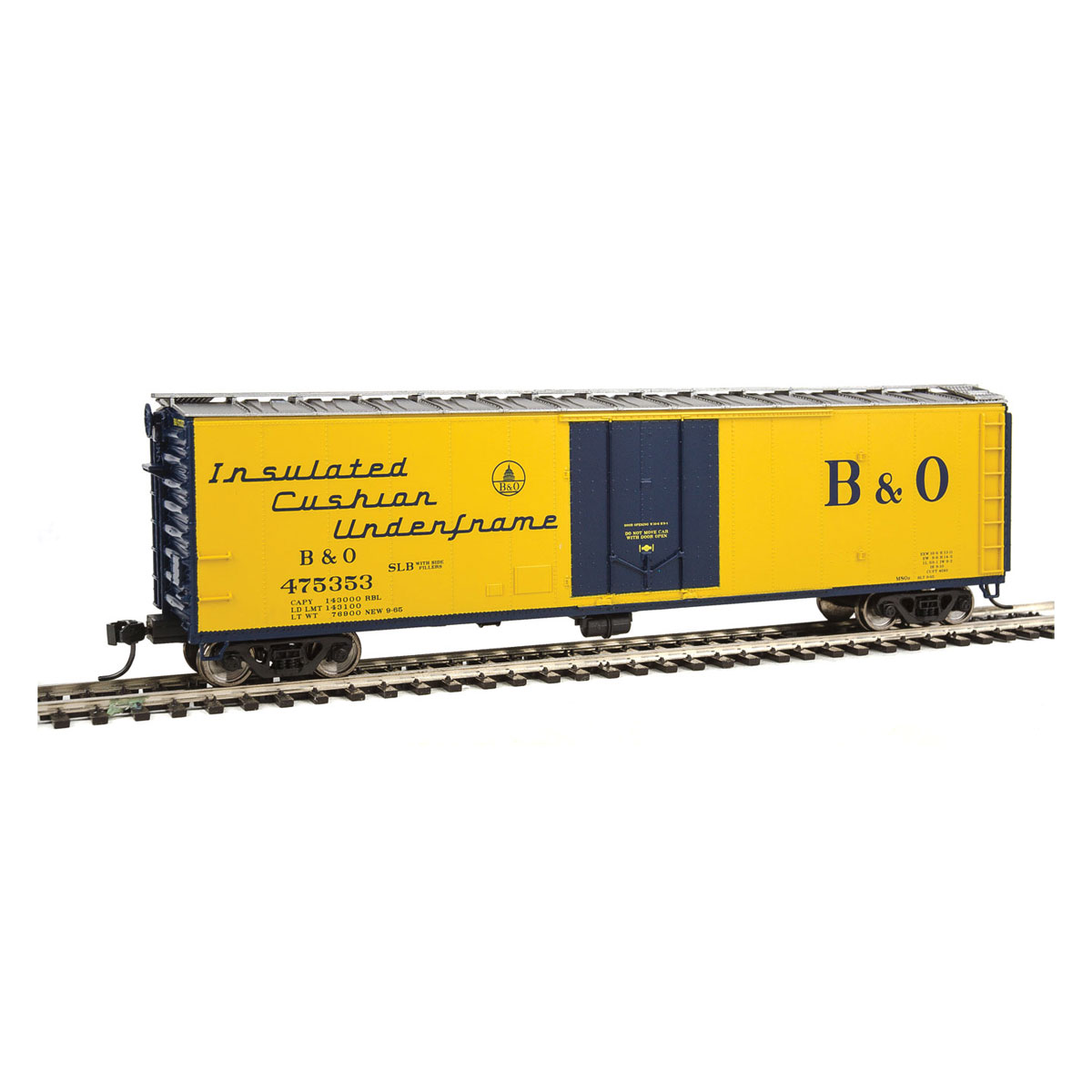 Walthers Mainline HO 50' PC&F Insulated Box Car Baltimore & Ohio ...