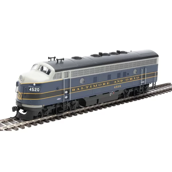 Walthers Mainline HO F7A Baltimore & Ohio w/ DCC & Sound - Spring Creek Model Trains