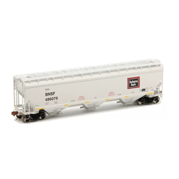 Scale Trains HO Rivet Counter Gunderson 5188 Covered Hopper BNSF "CB&Q Heritage" #486076 ...