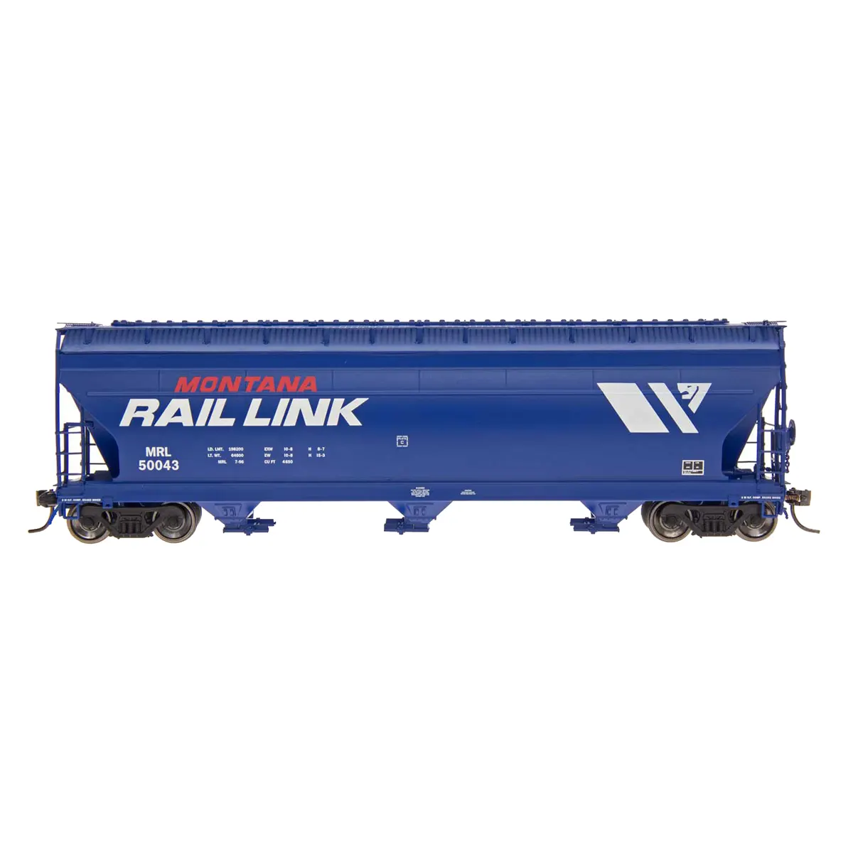 Intermountain HO ACF 4650 Covered Hopper Montana Rail Link "Lion Head ...