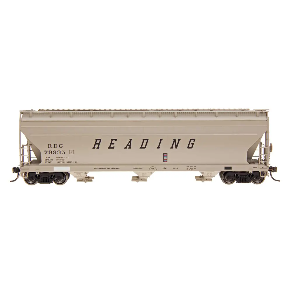 Intermountain HO ACF 4650 Covered Hopper Reading - Spring Creek Model ...