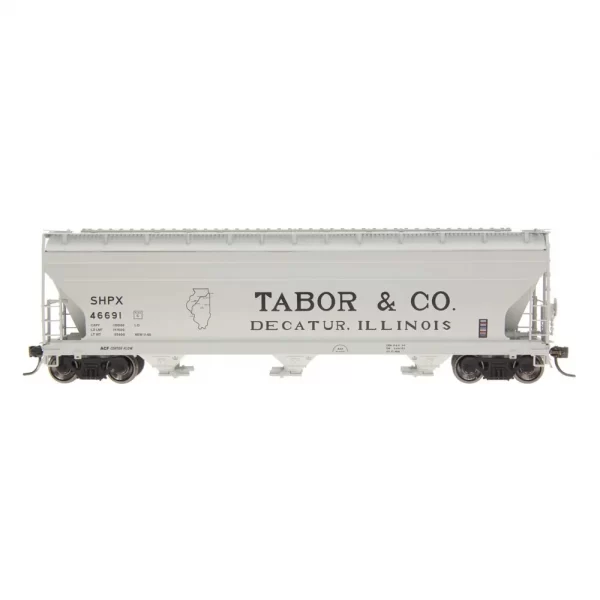 Intermountain HO ACF 4650 Covered Hopper Tabor & Company - Spring Creek Model Trains
