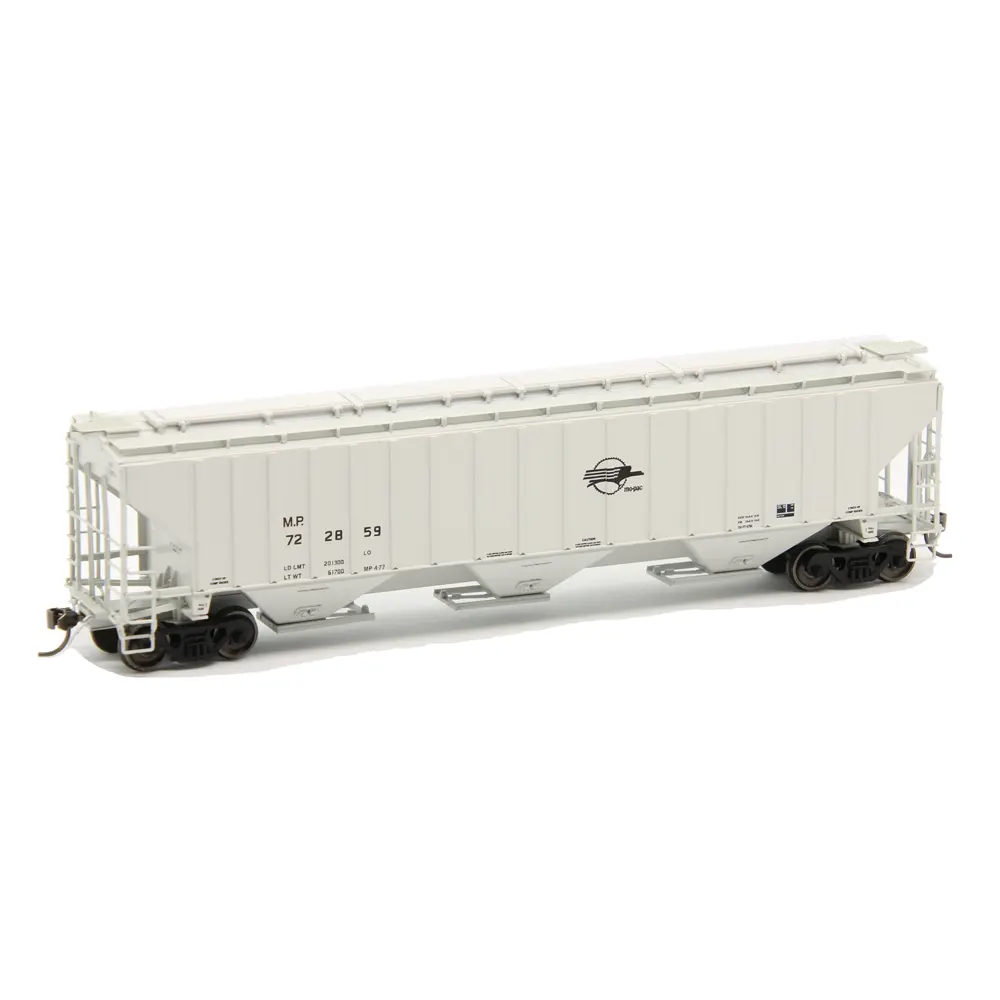 Intermountain HO Pullman Standard 4750 Covered Hopper Missouri Pacific ...