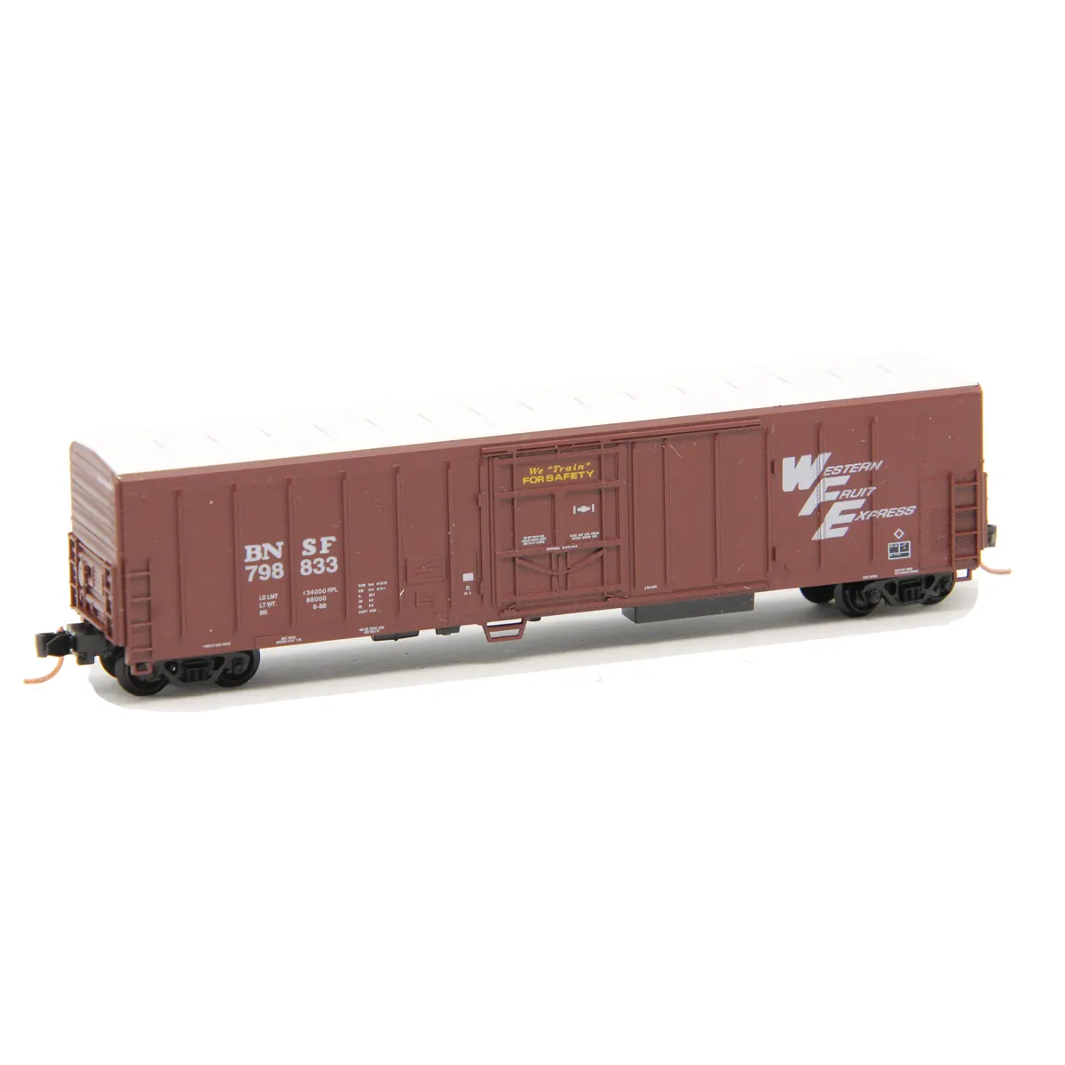Red Caboose N 57' Mechanical Reefer BNSF "Western Fruit Express BNFE ...