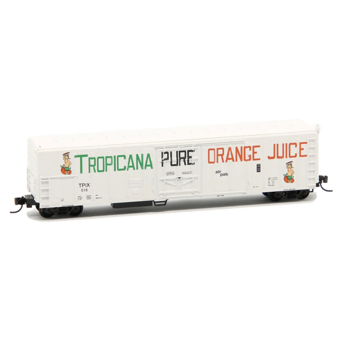Red Caboose N 57' Mechanical Reefer Tropicana "1972" - Spring Creek ...