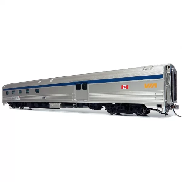 Rapido HO Budd Baggage Dormitory Via "Canada" - Spring Creek Model Trains