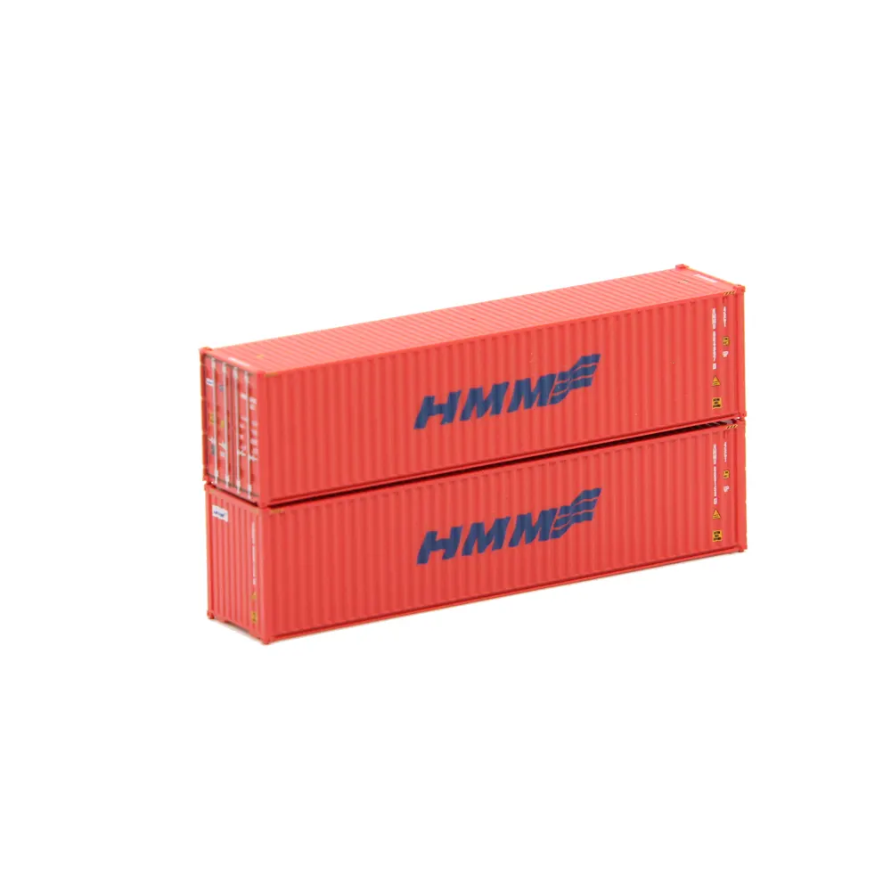 Jacksonville Terminal N 40' High Cube Corrugated Container HMM - Spring Creek Model Trains