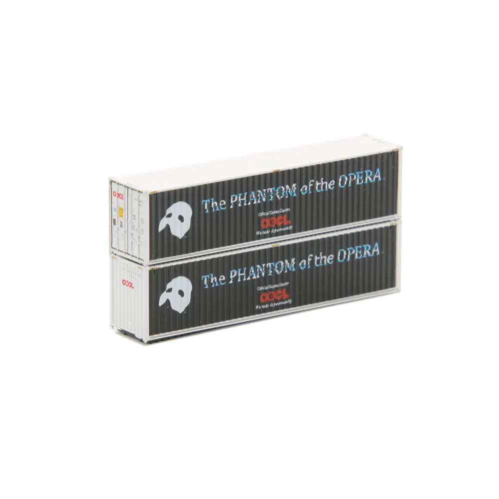 Jacksonville Terminal N 40' High Cube Corrugated Container OOCL "Phantom of the Opera" - Spring ...