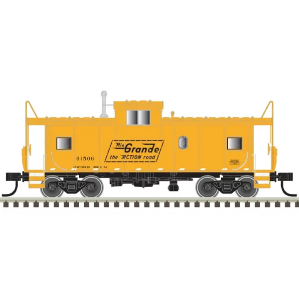 Atlas HO Wide Vision Caboose Denver & Rio Grande - Spring Creek Model ...