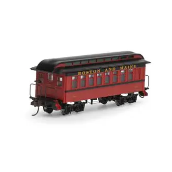 Athearn Roundhouse HO 34' Old Time Overton Coach Boston & Maine #2932 ...