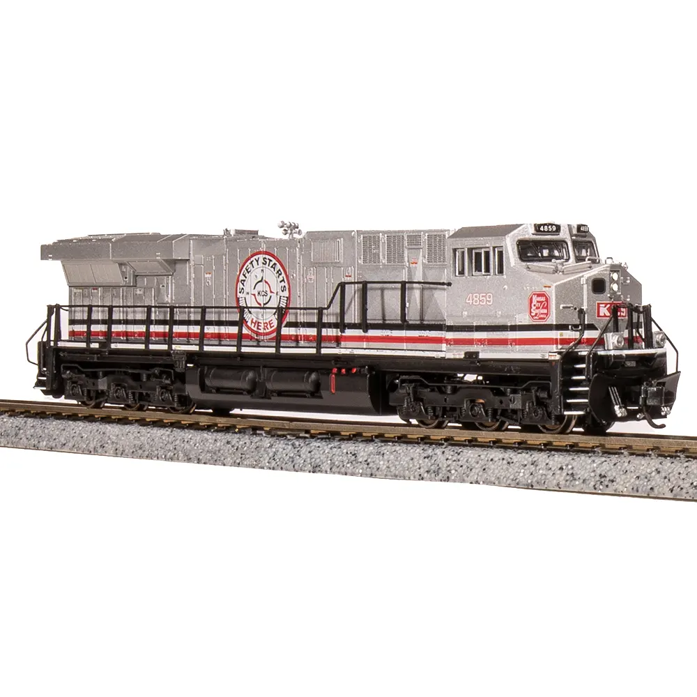 Broadway Limited Paragon 4 N ES44AC Kansas City Southern "Safety Starts Here" w/ DCC & Sound ...