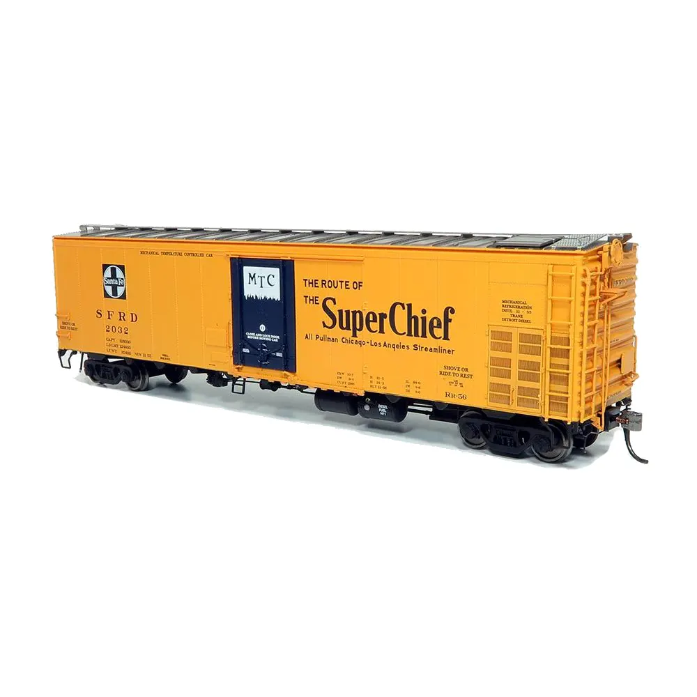 Rapido HO ATSF RR-56 Mechanical Reefer Santa Fe "The Route of The Super ...