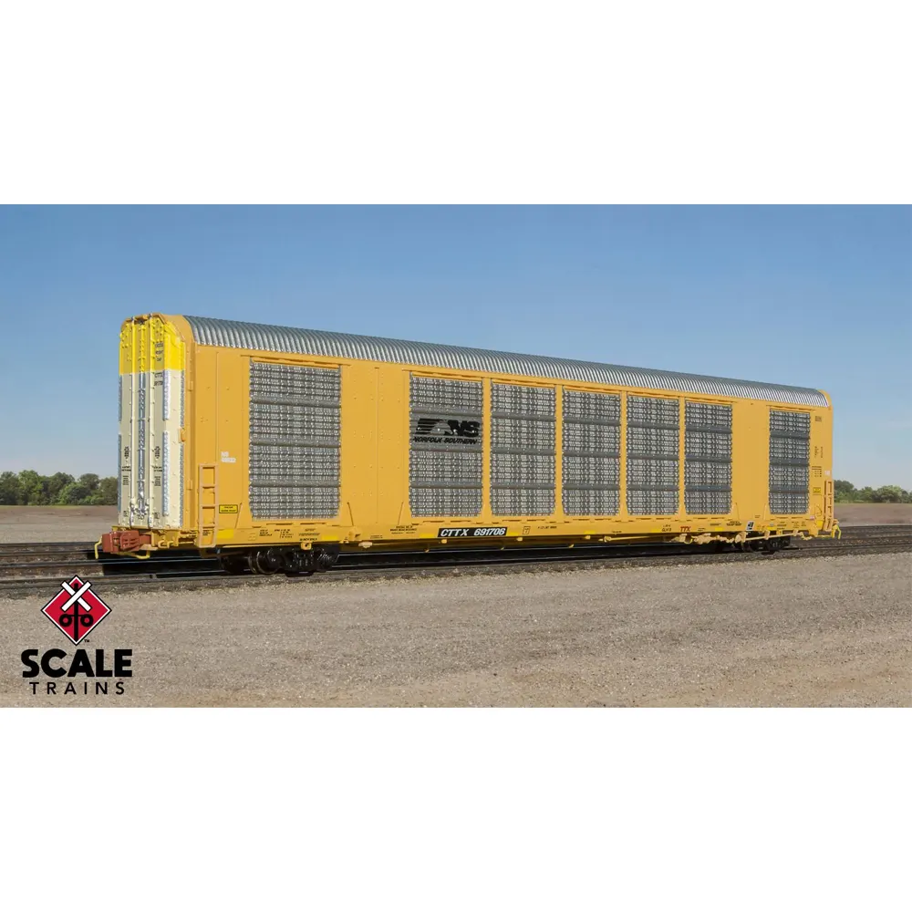 Scale Trains N Rivet Counter Gunderson Multi Max Autorack Norfolk Southern "Horsehead, CTTX ...