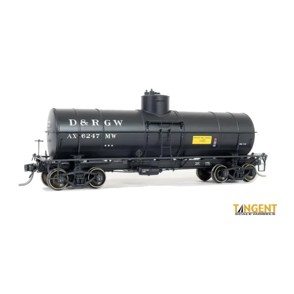 Tangent HO GA 10,000 Gal. Radial Course Tank Car, 1917-Design Denver ...