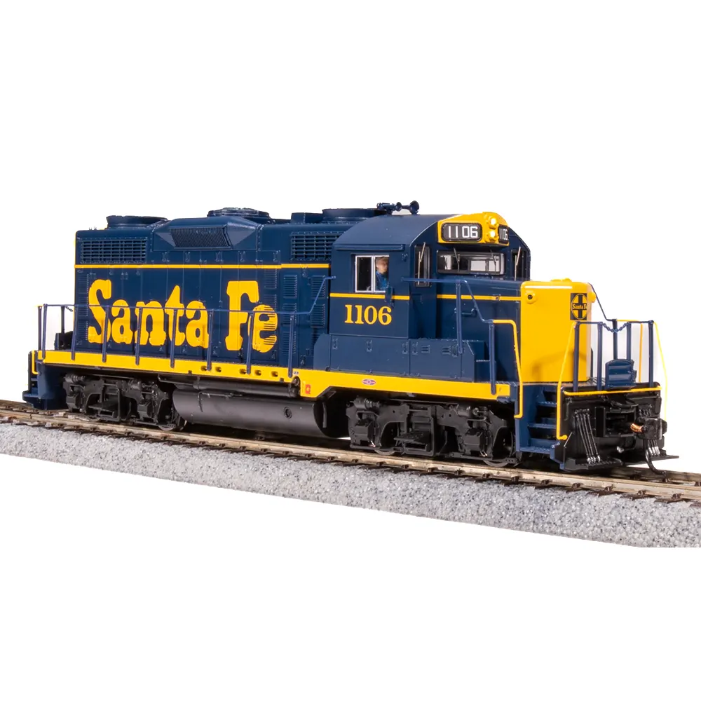 Broadway Limited Paragon 4 HO GP20 Santa Fe "Pinstripe" w/ DCC & Sound - Spring Creek Model Trains