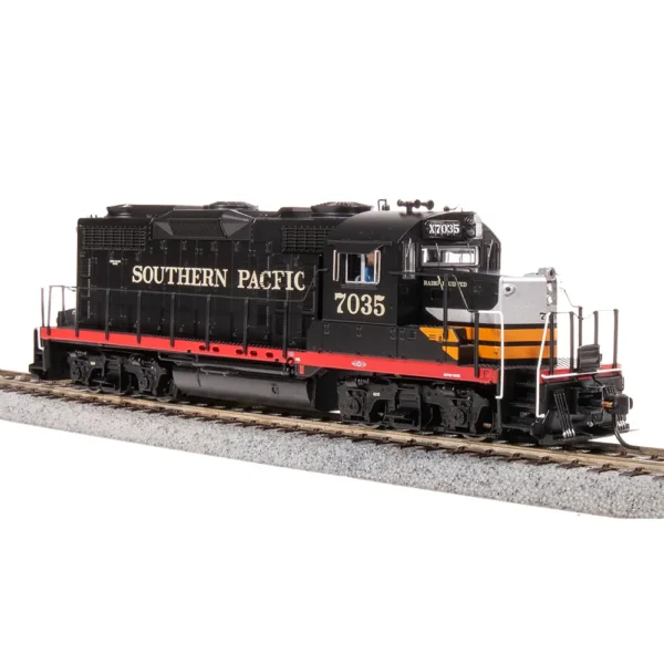 Broadway Limited Paragon 4 HO GP20 Southern Pacific "Black Widow, Fantasy Scheme" w/ DCC & Sound ...