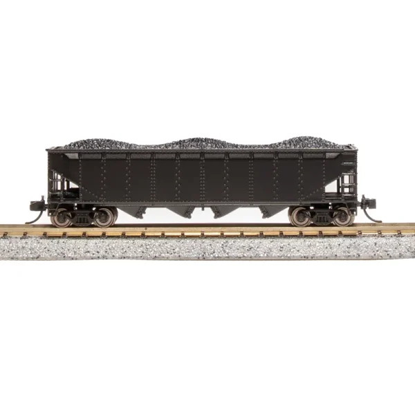 Broadway Limited N 70 Ton Hopper Unlettered Black - Spring Creek Model ...