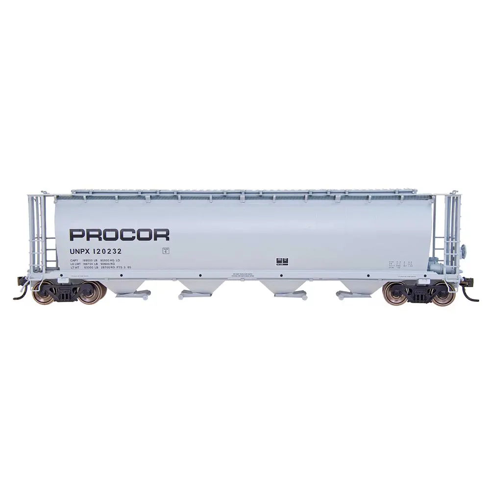 Intermountain HO NSC 4550 Cylindrical Hopper Trough Hatch Procor - Spring Creek Model Trains