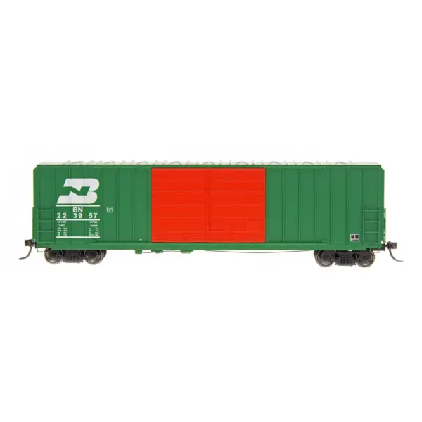 Intermountain HO 50' FMC 5283 Double Door Box Car Burlington Northern ...