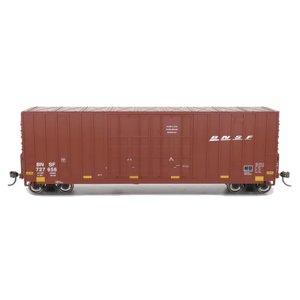 Intermountain HO 50' Gunderson High Cube Box Car Double Plug Door BNSF ...