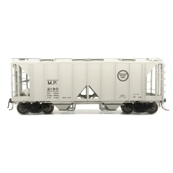 Intermountain HO 70 Ton 2 Bay Covered Hopper Open Sides Missouri ...