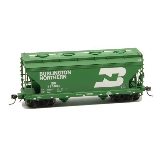 Intermountain HO 2970 2 Bay Covered Hopper Burlington Northern - Spring ...