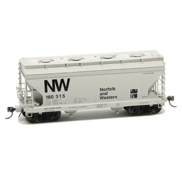 Intermountain HO 2970 2 Bay Covered Hopper Norfolk Western - Spring ...