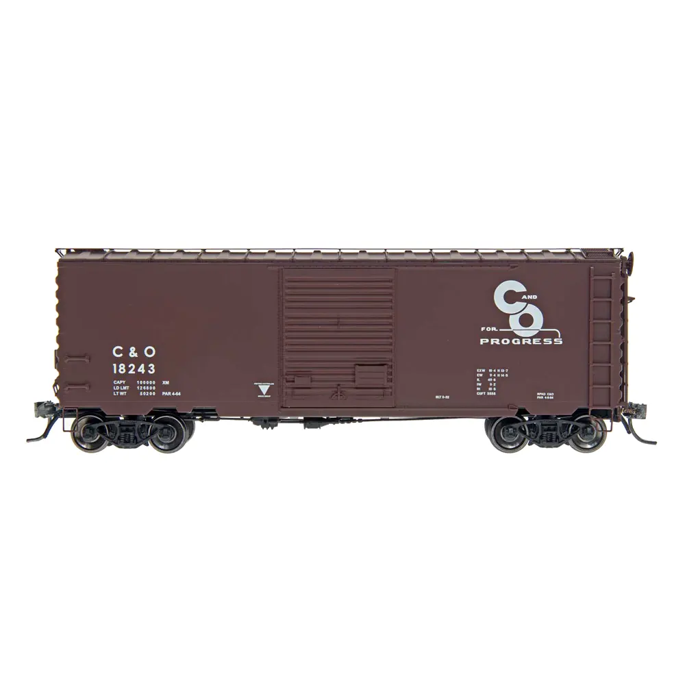 Intermountain HO 40' PS-1 Box Car Chesapeake & Ohio - Spring Creek ...