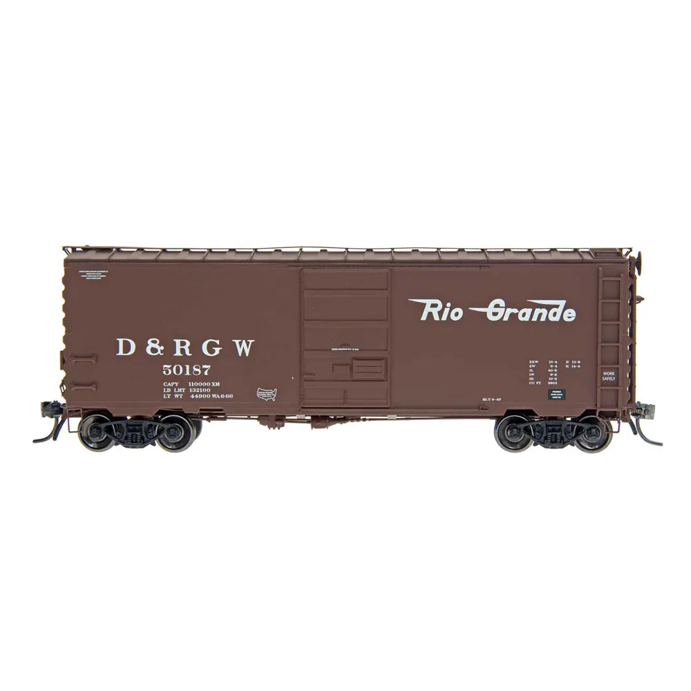 Intermountain HO 40' PS-1 Box Car Denver & Rio Grande - Spring Creek ...