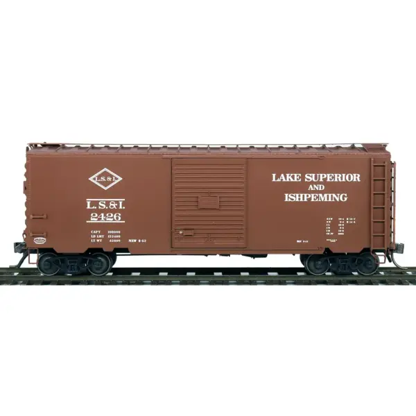 Intermountain HO 40' PS-1 Box Car Lake Superior & Ishpeming - Spring ...