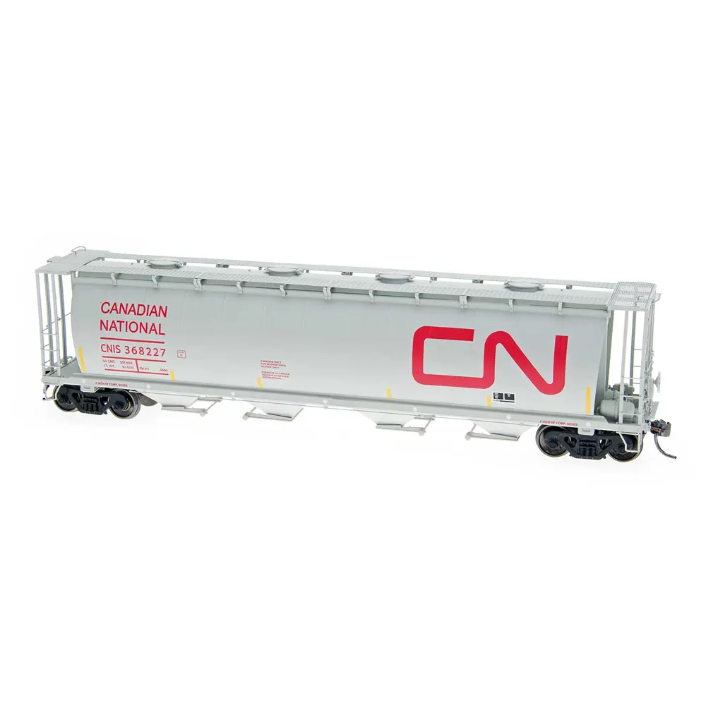 Intermountain HO NSC 4550 Cylindrical Hopper Round Hatch Canadian National "Red Lettering, CNIS ...