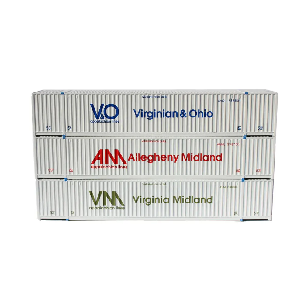 Jacksonville Terminal HO 53' Ocean Container Appalachian Lines "V&O, AM ...