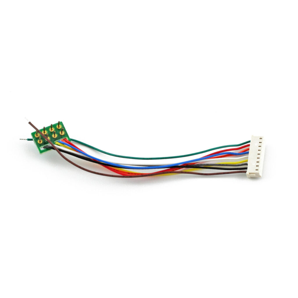 Soundtraxx - 810135 - 9-pin JST to NMRA 8-pin Wiring Harness - Spring ...