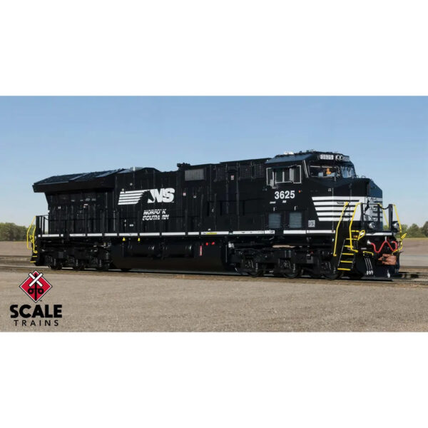 Scale Trains HO Rivet Counter Tier 4 ET44AC Norfolk Southern "Horsehead, Black Brow" w/ DCC ...