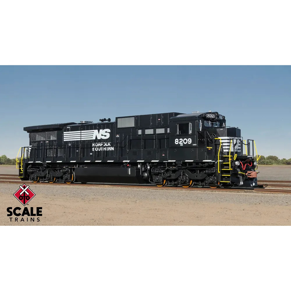 Scale Trains HO Rivet Counter C39-8 Norfolk Southern "Phase III, w/ Ditch Lights" w/ DCC & Sound ...