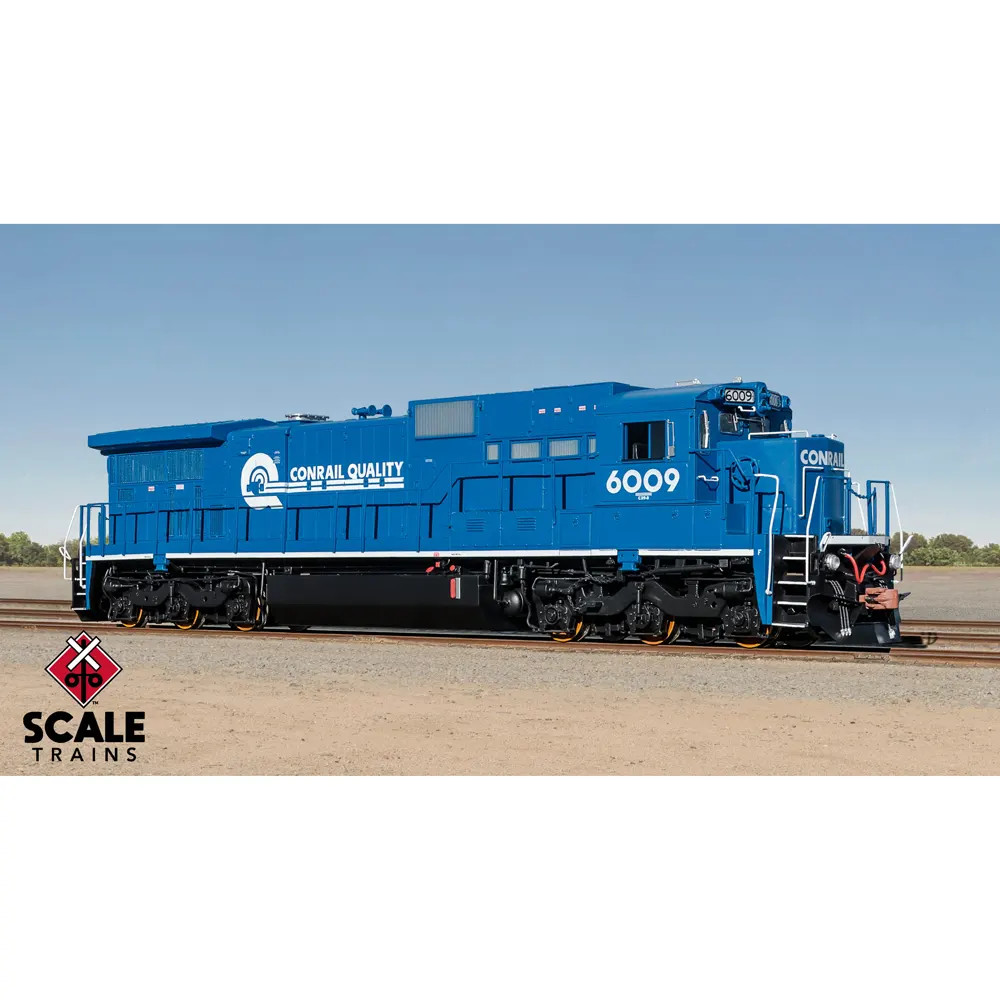 Scale Trains HO Rivet Counter C39-8 Conrail "Phase III, Quality Logo, w/ Ditch Lights" w/ DCC ...