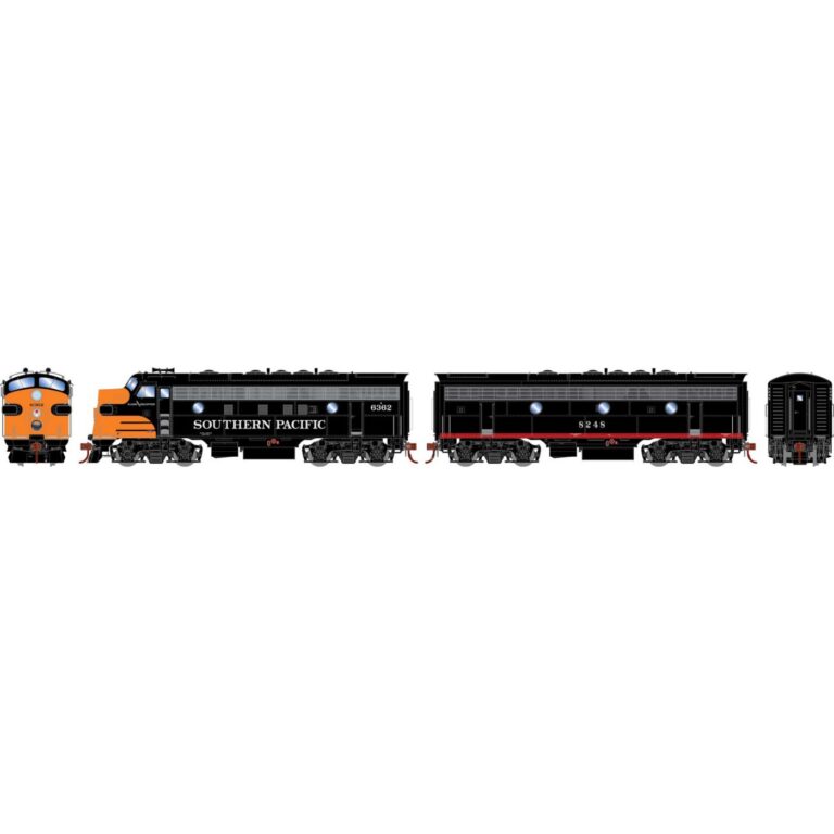Athearn Genesis HO F7A&B Southern Pacific "Halloween" w/ DCC & Sound ...