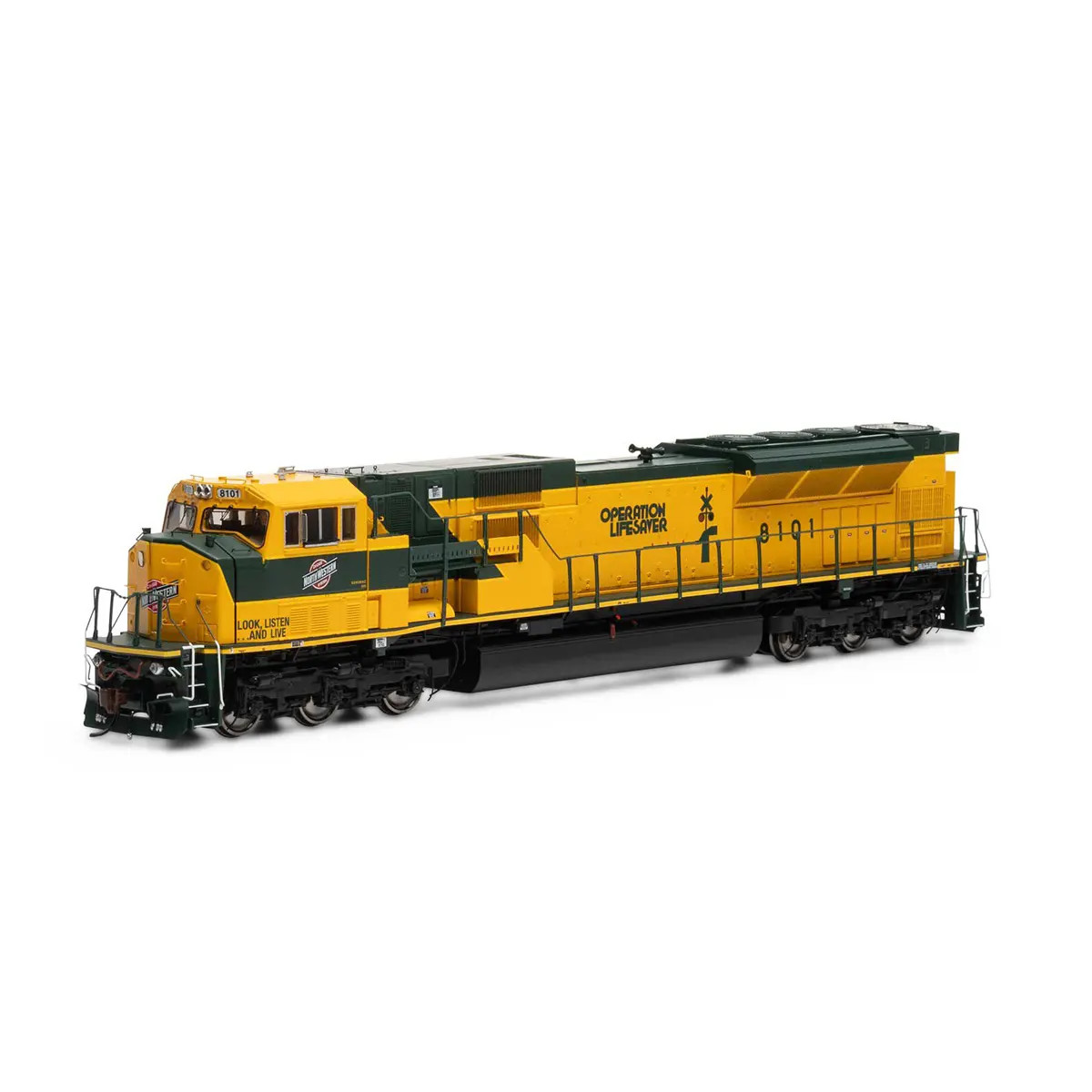 Athearn Genesis HO SD80MAC Chicago Northwestern "Fantasy, OLS" - Spring ...