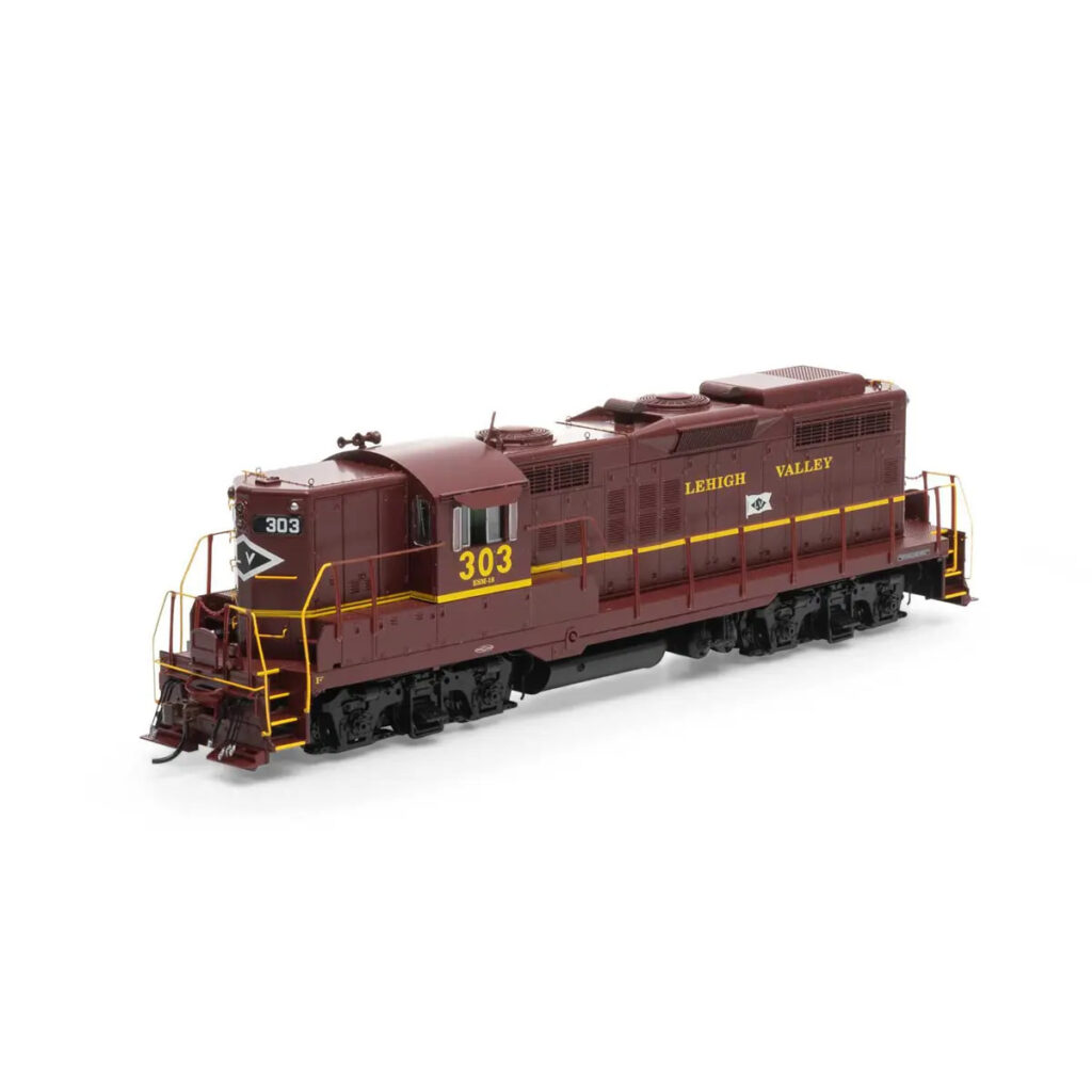 Athearn Genesis HO GP18 Lehigh Valley "Tuscan Red" - Spring Creek Model ...