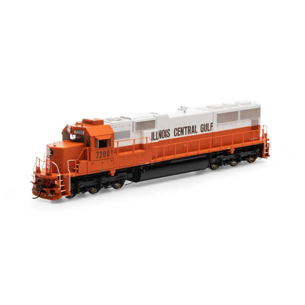 Athearn Genesis HO SD70 Illinois Central Gulf "Fantasy" w/ DCC & Sound ...