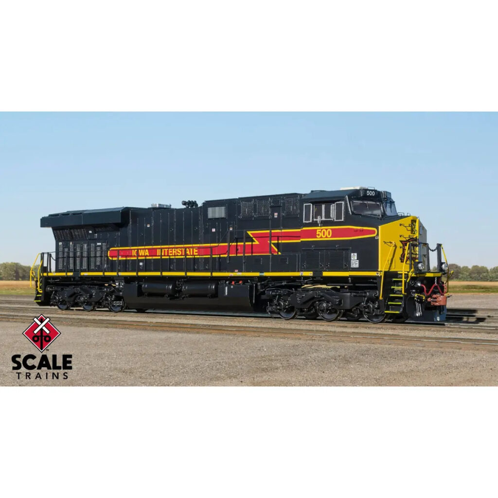 Scale Trains HO Rivet Counter ES44AC Iowa Interstate "As Delivered" w/ DCC & Sound - Spring ...