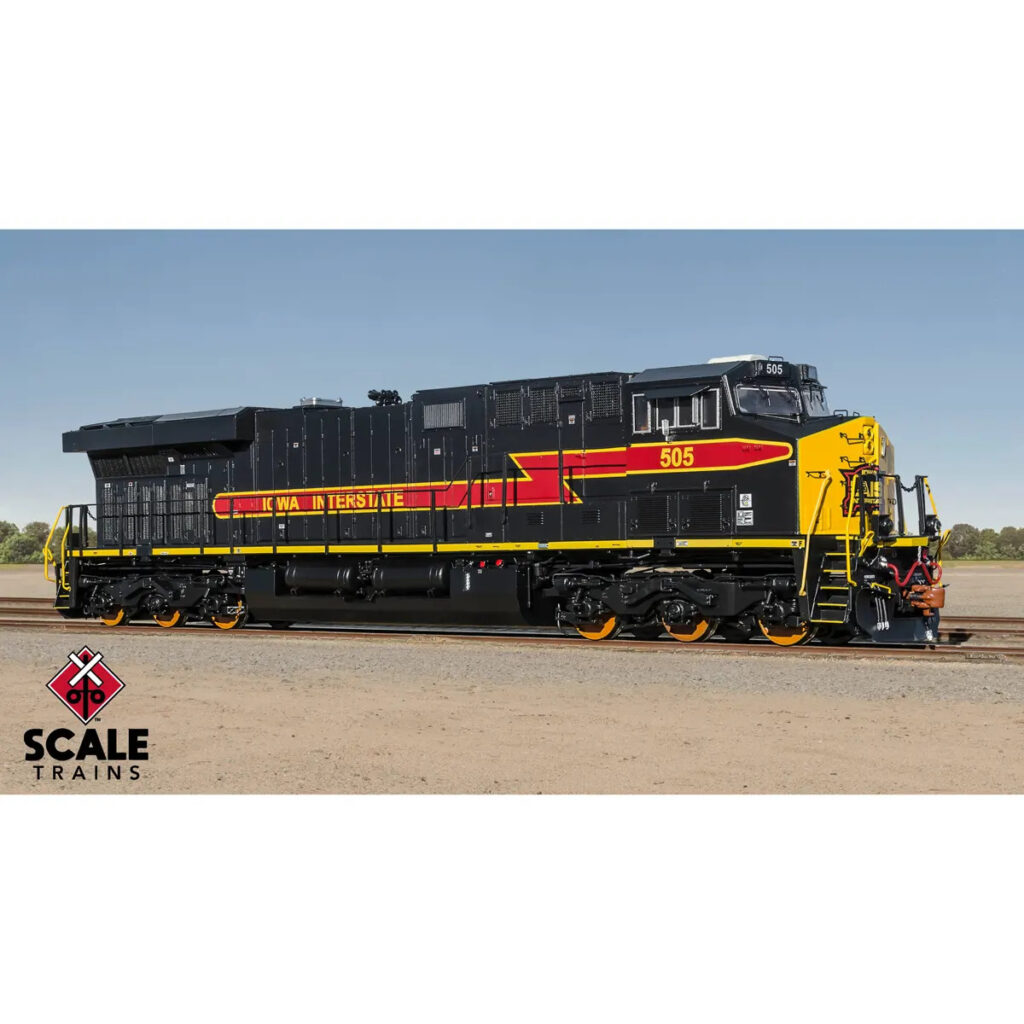 Scale Trains HO Rivet Counter ES44AC Iowa Interstate "Late Antenna ...
